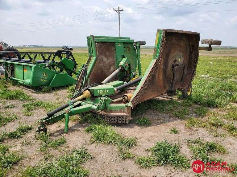 John Deere 1518 15FT Bat-Wing Rotary Cutter - Adam Marshall Land ...