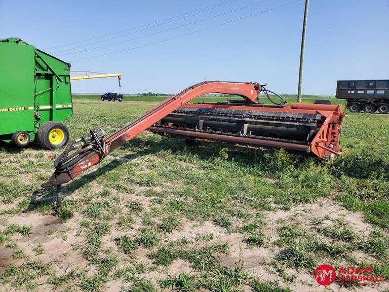 Hesston 160H Pull Type Swather - Adam Marshall Land & Auction, LLC