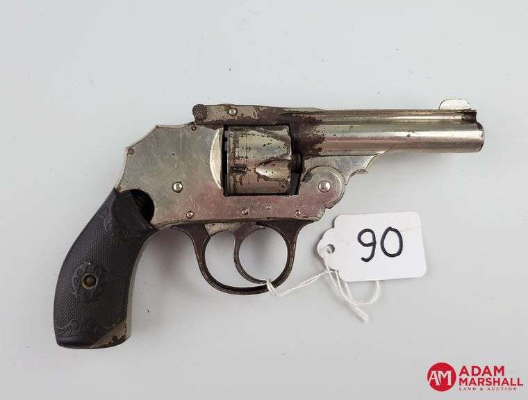 Iver Johnson Arms & Cycle Works Top Break Revolver - 32 Cal - SN: 74847 ...