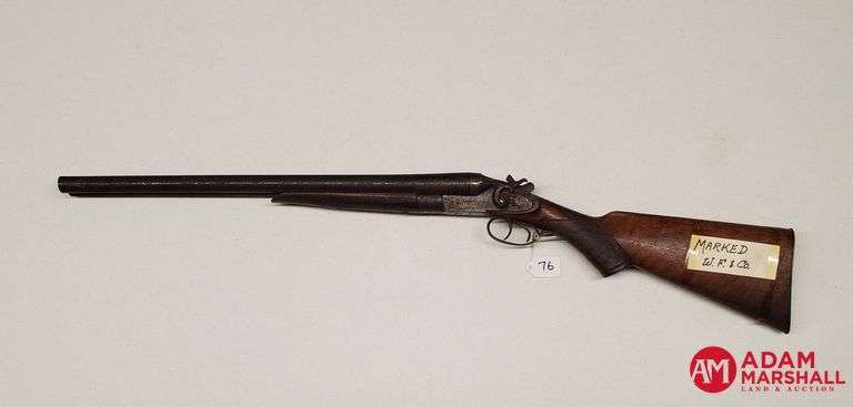 Janssen & Sons The Interchangeable Double Barrel Shotgun - 12 GA - SN ...