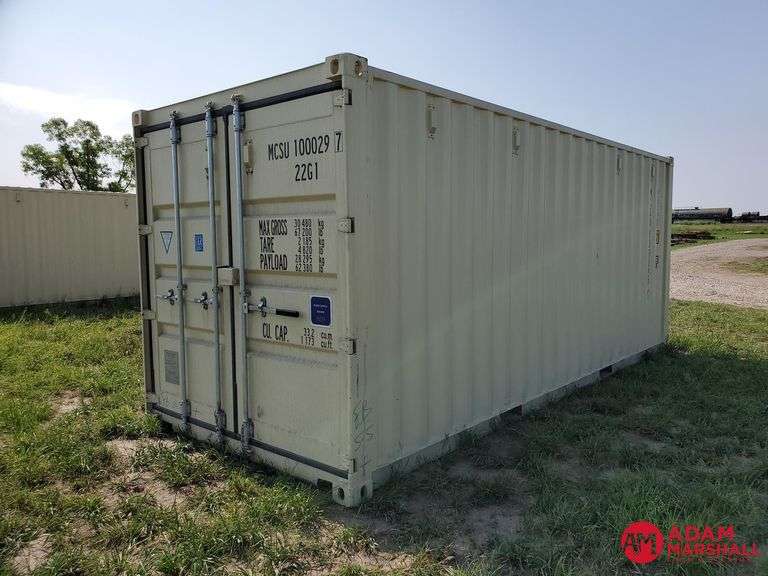 One Tripper 20FT Container - Adam Marshall Land & Auction, LLC