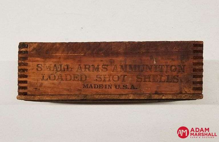 Vintage Winchester & Western Wooden Ammunition Crates & Western Box ...