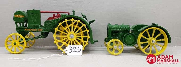 (2) John Deere tractors: Waterloo boy Model R Special Edition, 1923 ...