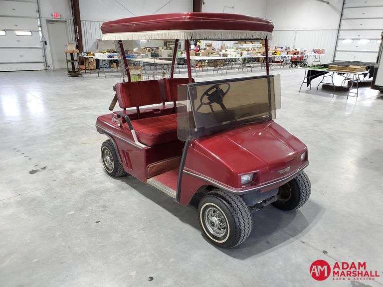 EZ-GO Western Deluxe Electric Golf Cart - Adam Marshall Land & Auction, LLC