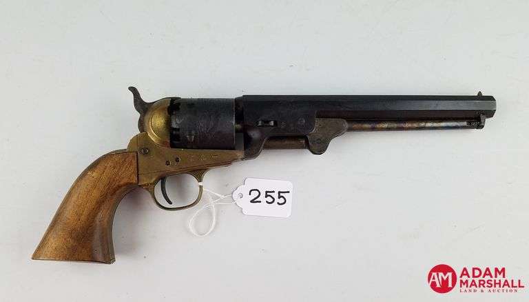 Black Powder - FIE/Italy Revolver - SN: 6226 - W/Artifacts & Display ...