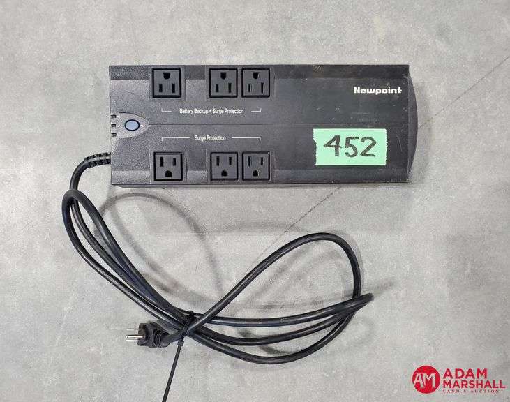 Newpoint Battery Backup/Surge Protection - Adam Marshall Land & Auction ...