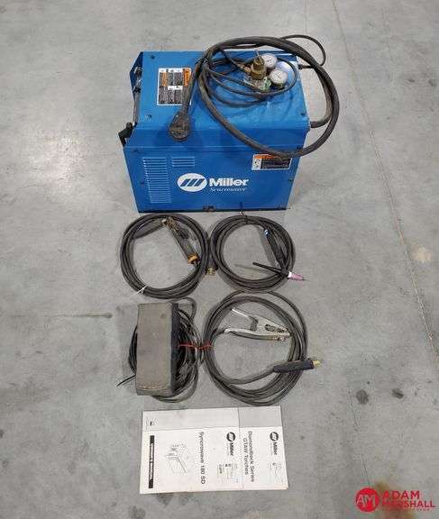 Miller Syncrowave 180 SD Welder - CC-AC/DC Squarewave Power Source W ...