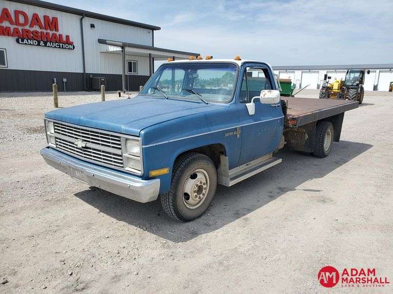 1984 Chevrolet C30 Custom Deluxe Pickup - Gasoline - Adam Marshall Land ...
