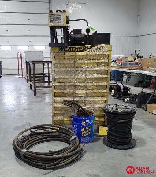 Weatherhead Model T-400 Coll-O-Crimp Hydraulic Hose Crimping Machine W ...