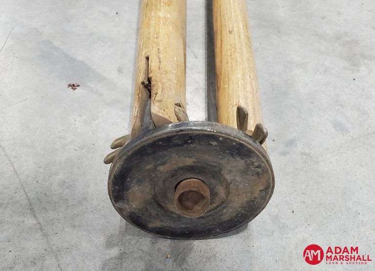 David White Model 8090 Meridian W/Transit Tripod & Grade Rod - Adam ...