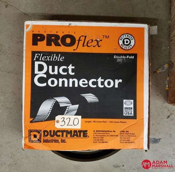 Ductmate Proflex Flexible Duct Connector; exact length unknown - Adam ...