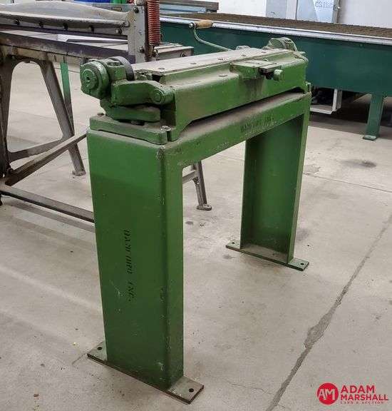 Niagara No.3A - 30" Manual Sheet Metal Brake - Adam Marshall Land ...
