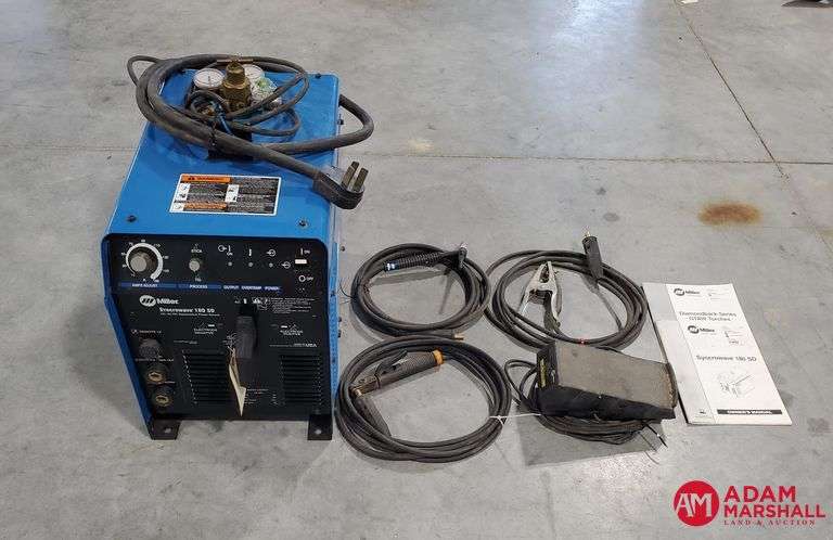 Miller Syncrowave 180 SD Welder - CC-AC/DC Squarewave Power Source W ...