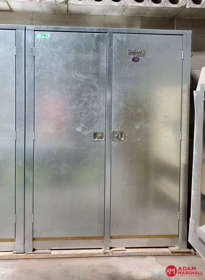 Starland Metals Series 268 Industrial Grade Cabinet - 60"L X 22"D X 80 ...