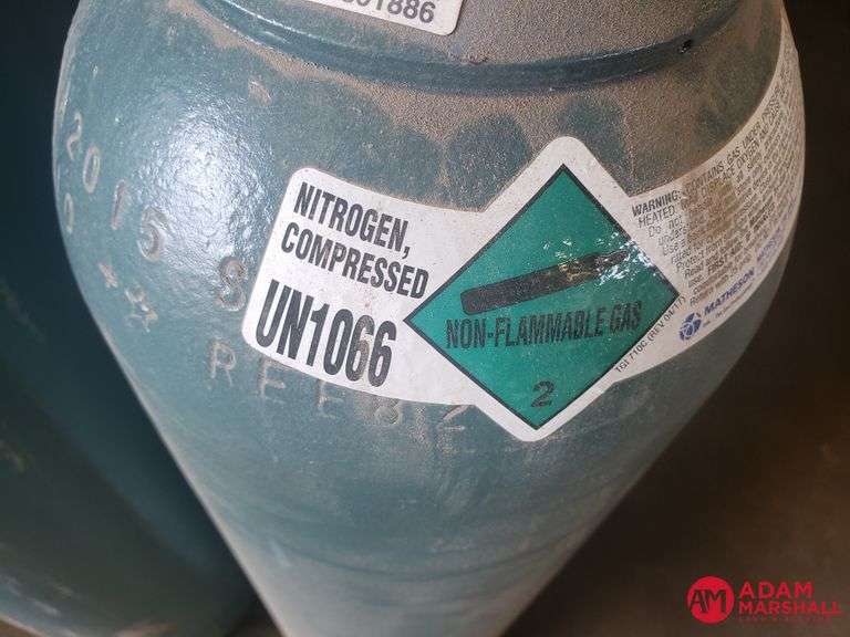 UN1066 Nitrogen tank - Adam Marshall Land & Auction, LLC