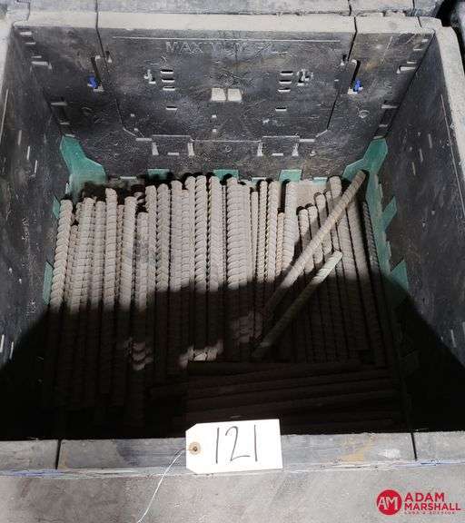 1" rebar with storage bin - Adam Marshall Land & Auction, LLC