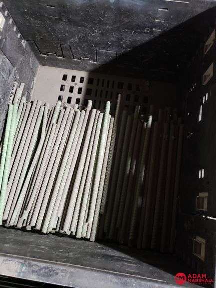 #5 treated rebar with storage bin - Adam Marshall Land & Auction, LLC
