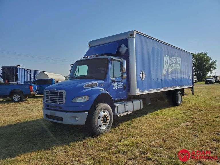2008 Freightliner M2 Box Truck - Diesel - Adam Marshall Land & Auction, LLC