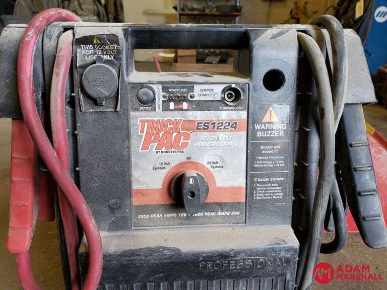 Truck Pac ES1224 12/24v power supply - Adam Marshall Land & Auction, LLC