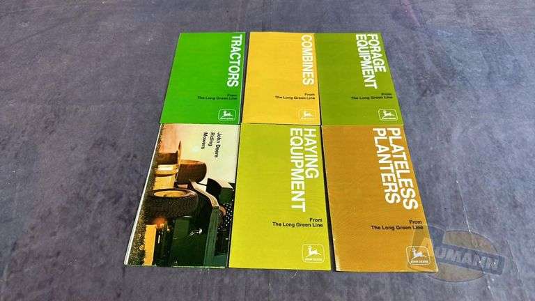 (6)-John Deere Long Green Line Brochures - Aumann Auctions, Inc.