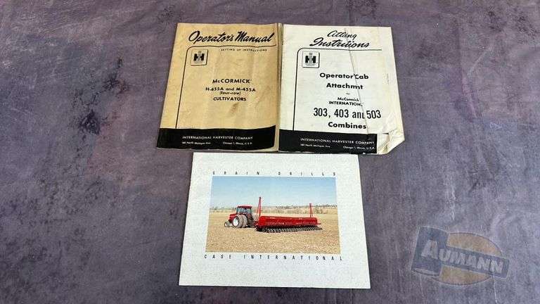 (3)-Case International/International Harvester Literature - Aumann ...