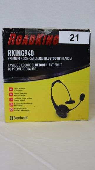 Road King Bluetooth Headset - Matthews Auctioneers