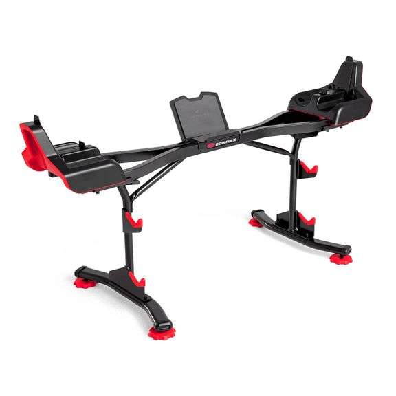 Bowflex SelectTech 2080 Stand with Media Rack - Matthews Auctioneers