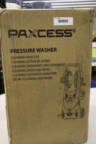 PAXCESS PRESSURE WASHER 3500 PSI - Matthews Auctioneers