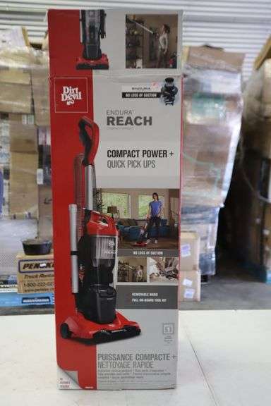 Dirt Devil Compact Upright Vacuum - Read Description - Matthews Auctioneers