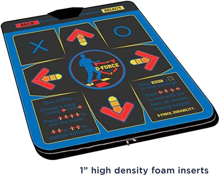 Deluxe Dance Pad Controller for PC - Matthews Auctioneers