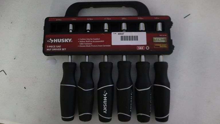 Husky 7pc Nut Driver Set - Matthews Auctioneers