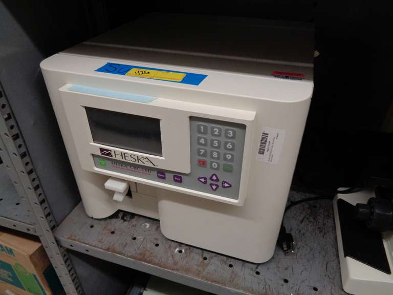 1 -HESKA HEMOTOLOGY SYSTEM - Matthews Auctioneers