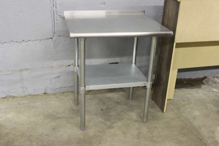 Small Stainless Table - Matthews Auctioneers