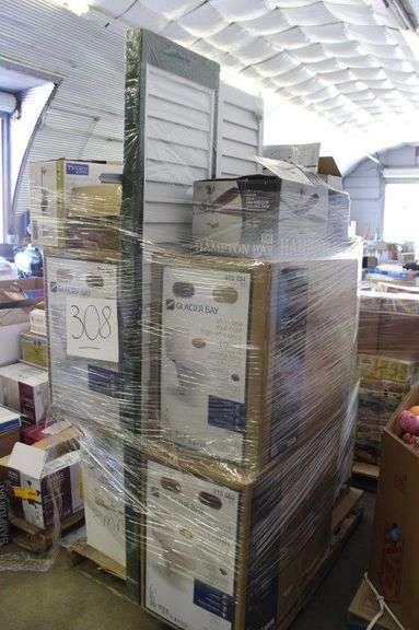Pallet of Damaged Hardware Store Items - Matthews Auctioneers