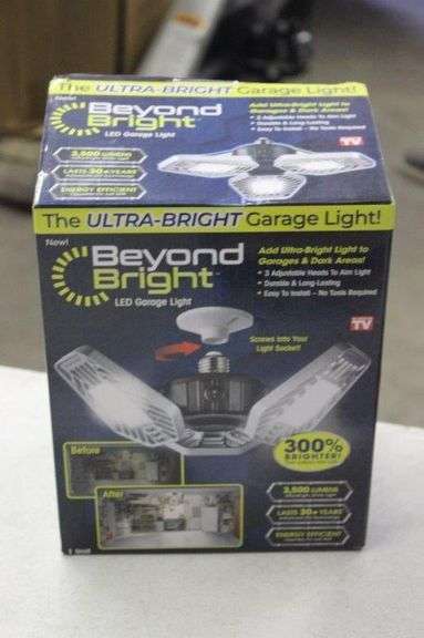 Beyond Bright Garage Light - Matthews Auctioneers