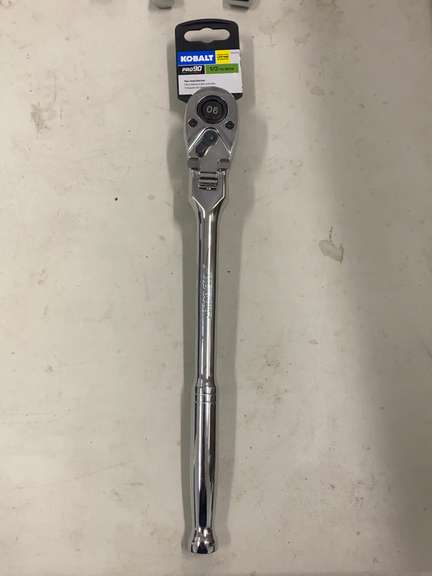 Kobalt 1/2” Flex Head Ratchet - Matthews Auctioneers