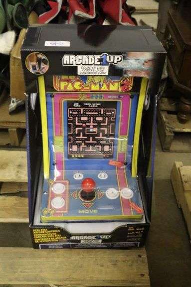 Table Top Pac-Man Arcade Game - Matthews Auctioneers