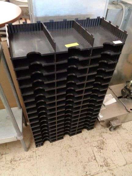 1 -STACKED PLASTIC MAIL SORTERS - Matthews Auctioneers