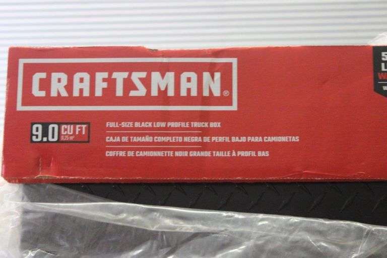 Craftsman 9.0 Cubic Foot Full-Size Black Low ProfileTruck Box - New ...