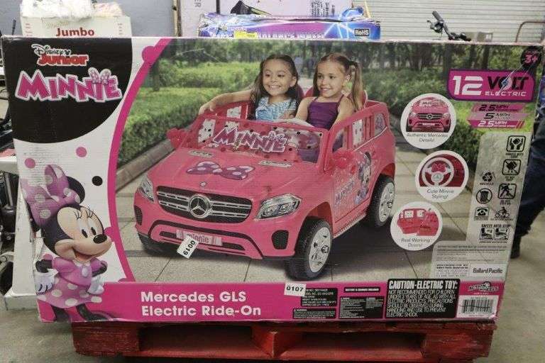 Minnie Mercedes GLS Electric Ride ON Car - Matthews Auctioneers