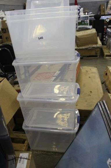 3 New Bins & 3 Damaged Bins - Matthews Auctioneers