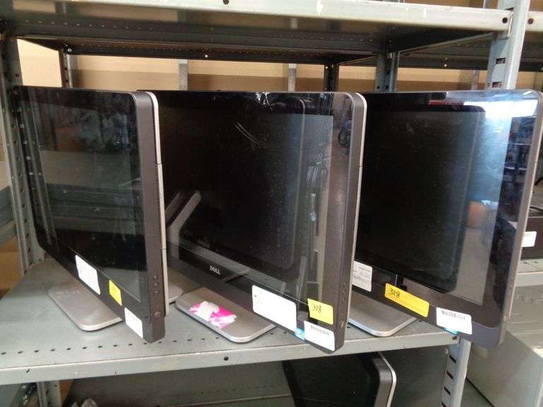 3 -DELL AIO COMPUTERS -- DAMAGED DISPLAY - Matthews Auctioneers