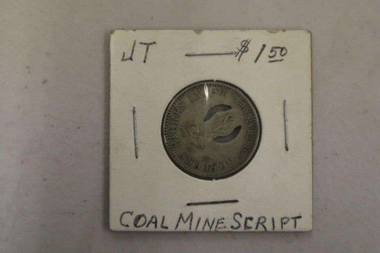Coal Mine Coin - Matthews Auctioneers