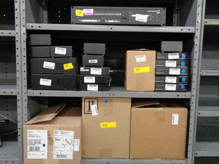 1 LOT-MISC CRESTRON AV EQUIPMENT - Matthews Auctioneers