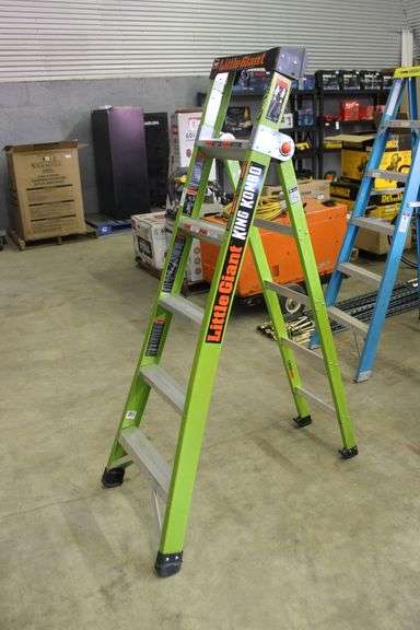 Damaged Ladder - Matthews Auctioneers