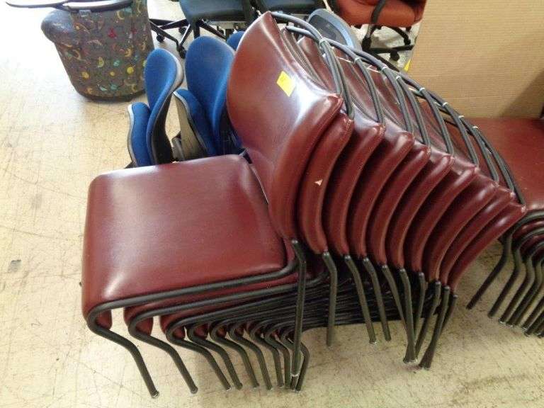20 -STACKING CHAIRS - Matthews Auctioneers