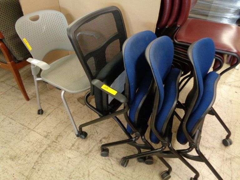 5 -ROLLING CHAIRS - Matthews Auctioneers