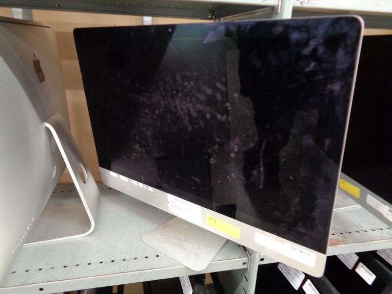 1 -APPLE IMAC -- DAMAGED DISPLAY - Matthews Auctioneers