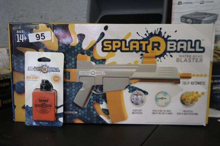 Splatball Gun w/ Ammo - Matthews Auctioneers
