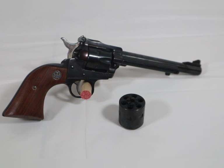 Ruger 22 Cal. Single-Six Revolver w/ Long & Magnum Cylinders - Matthews ...